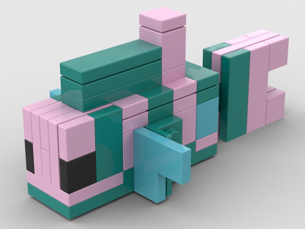 LEGO MOC Minecraft Tropical Fish (Parrotfish) by builditmac ...