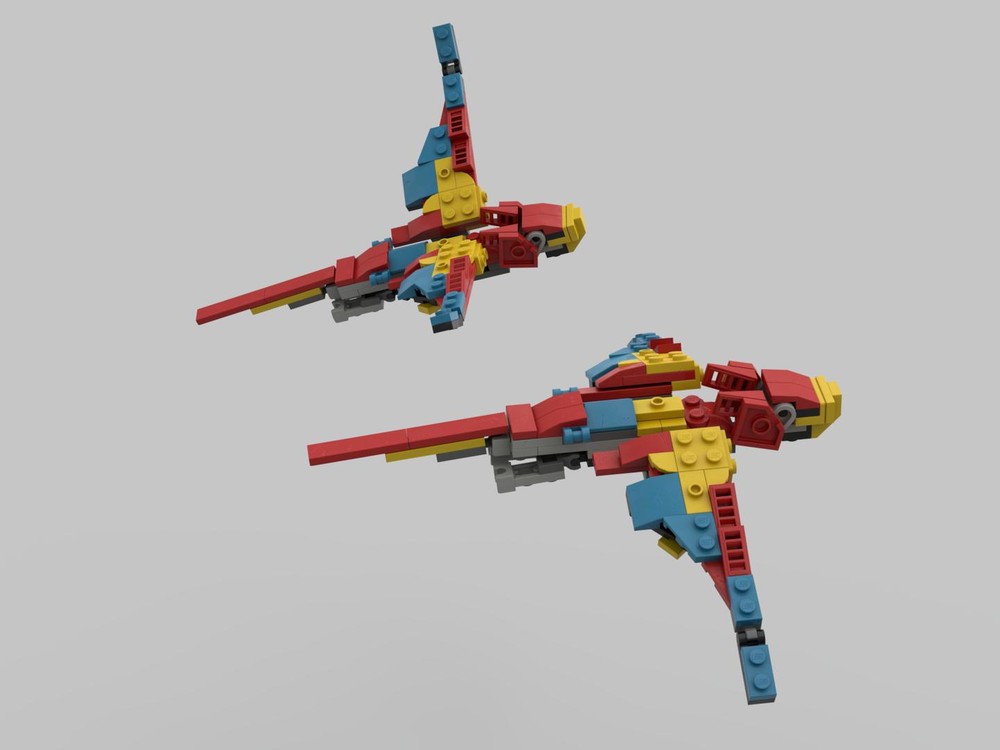 LEGO MOC Scarlet Macaw by Lifepath | Rebrickable - Build with LEGO