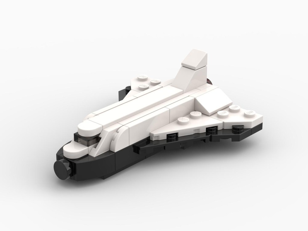 LEGO MOC Tiny Space Shuttle by JaoGosma | Rebrickable - Build with LEGO