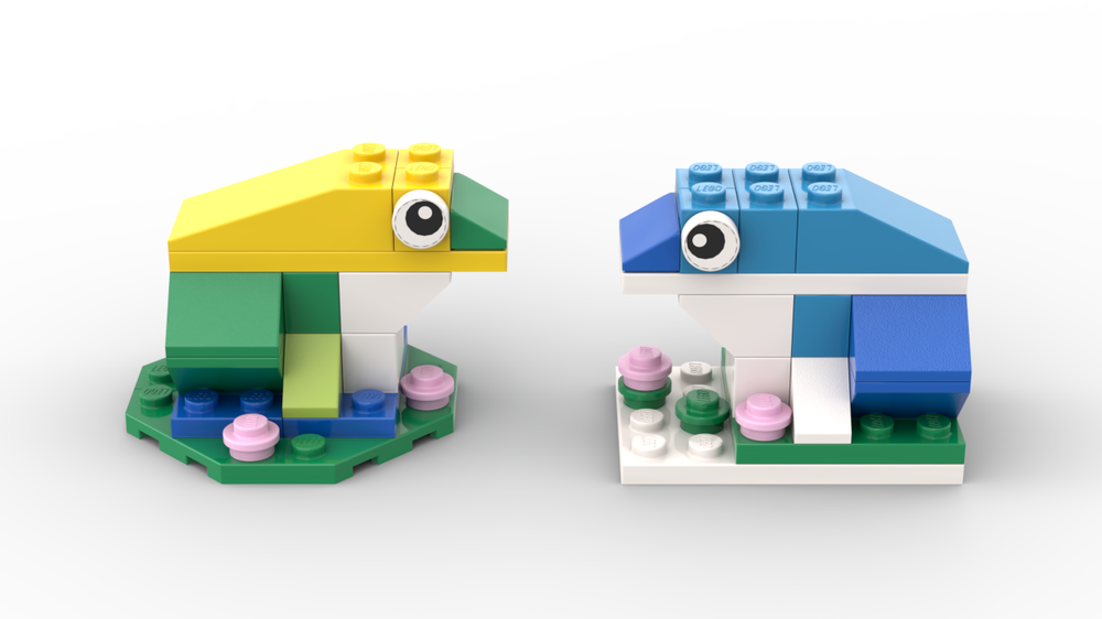 LEGO MOC 10654 Frog by Lenarex | Rebrickable - Build with LEGO