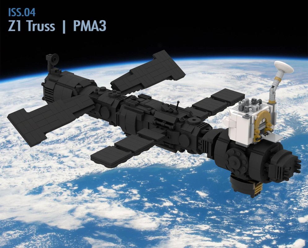 LEGO MOC ISS.04 - Z1 Truss / PMA3 by phreaddee | Rebrickable - Build ...