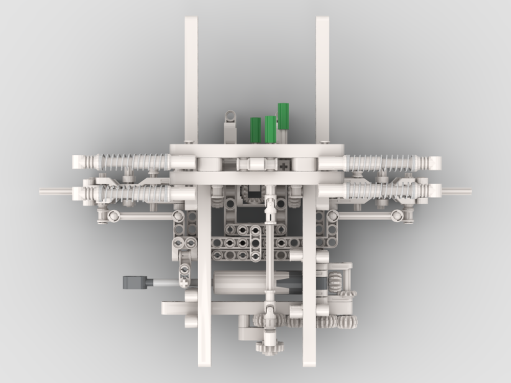 LEGO MOC SPRUNG STEERING AXLE by mjb10 | Rebrickable - Build with LEGO