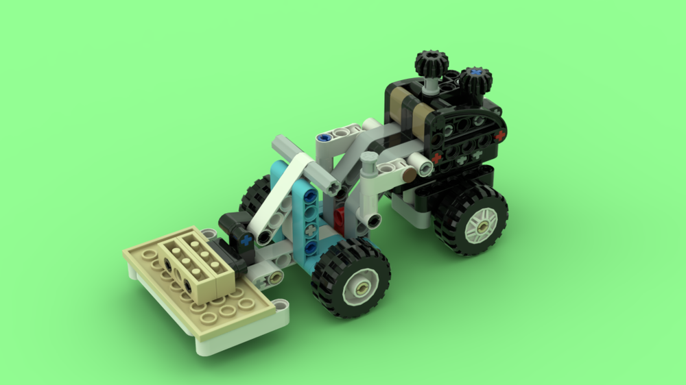 LEGO MOC 42133 Zero-turn Ride-on Lawn Mower by Larsagri | Rebrickable ...