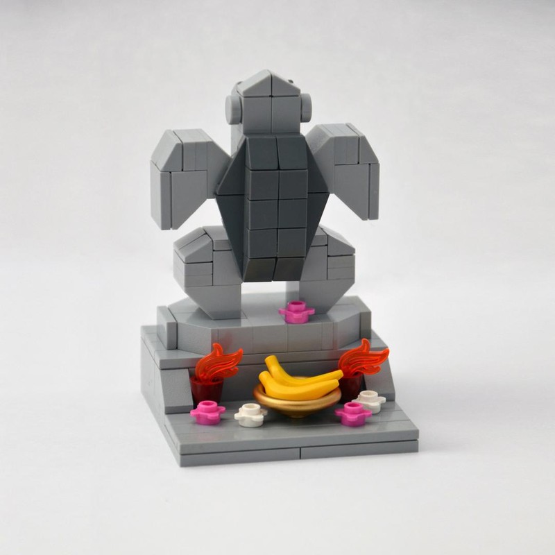 LEGO MOC Turtle Shrine by Kritch | Rebrickable - Build with LEGO