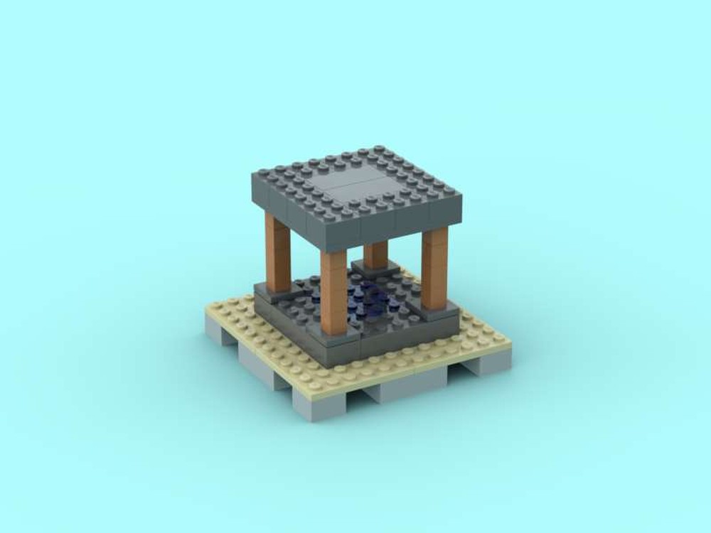 LEGO MOC Well--Modular Village Part 2 (Challenge 2) by ConsiderANapkin ...