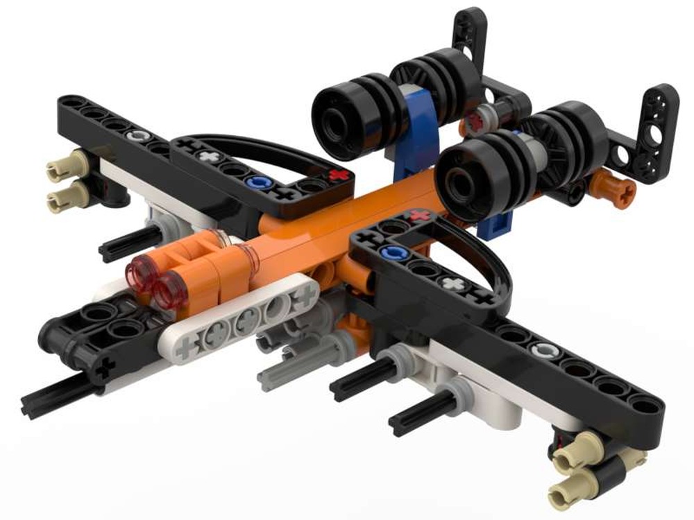 LEGO MOC 42088 A-10 Thunderbolt (''Warthog'') by meregt | Rebrickable ...