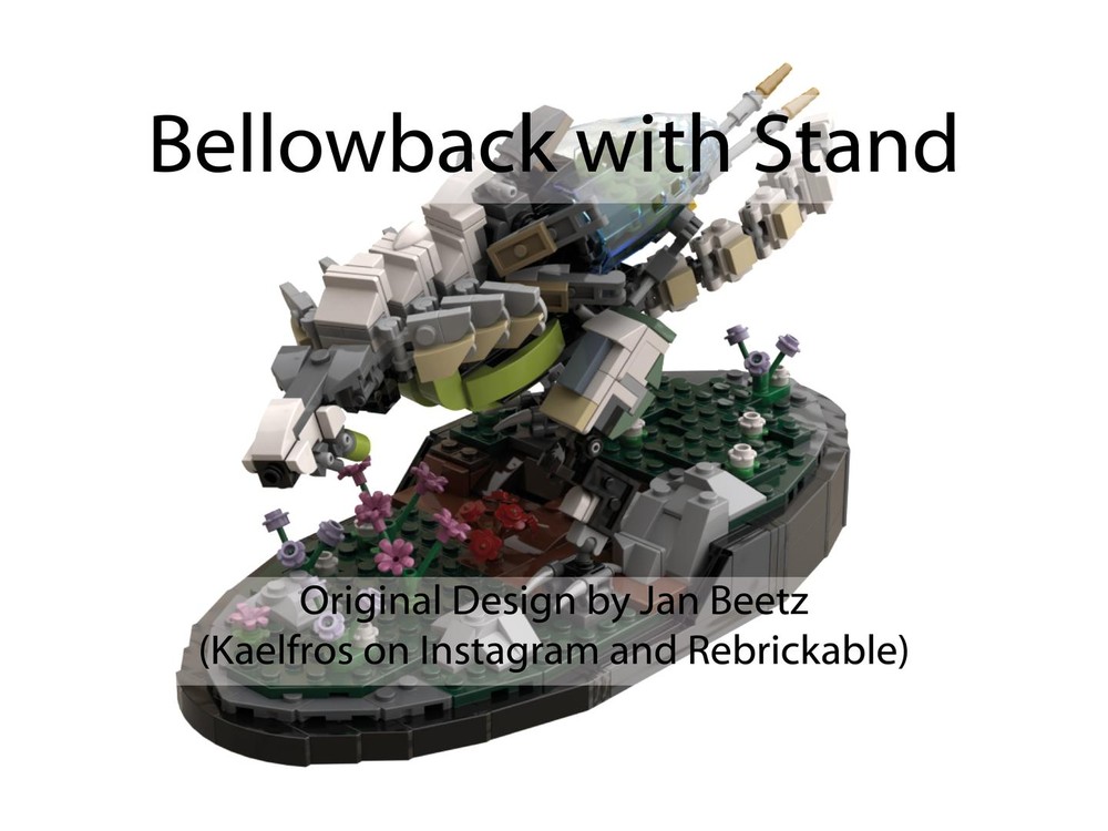 LEGO MOC Horizon Zero Dawn Bellowback with Stand by Kaelfros ...