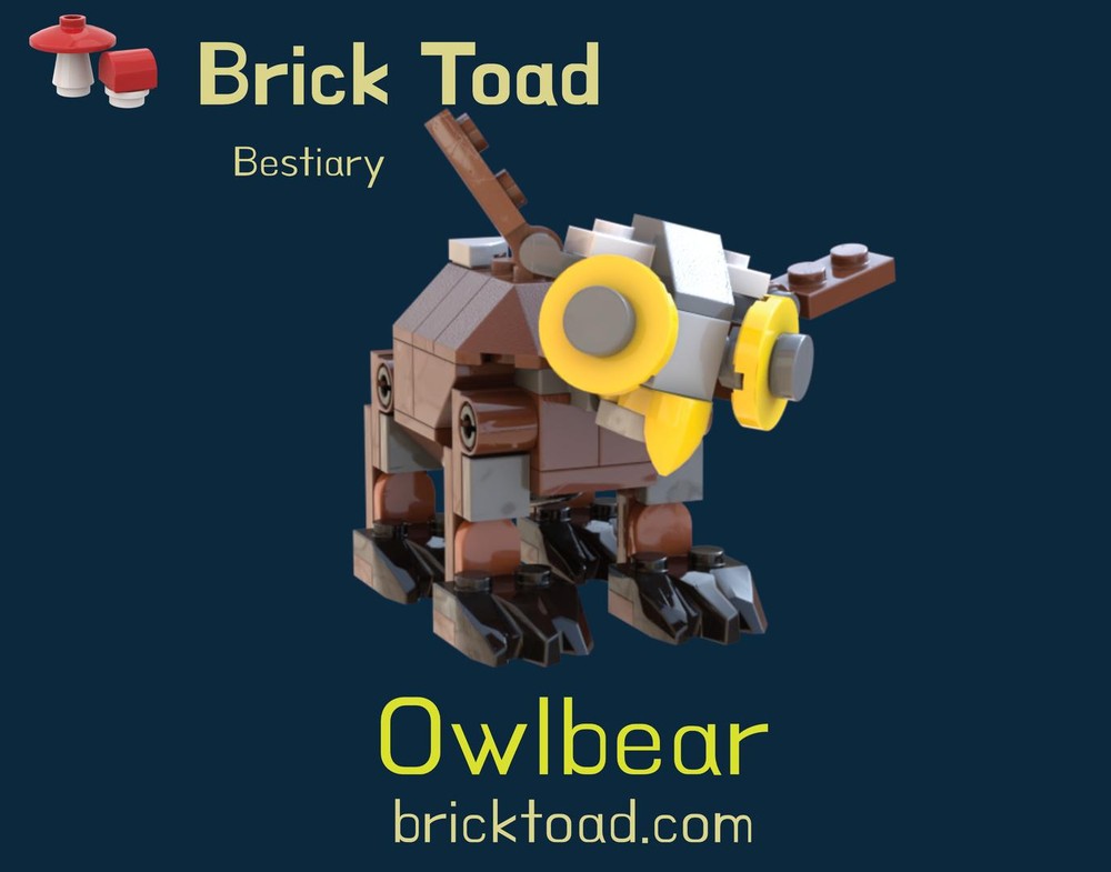 LEGO MOC Owlbear by bricktoad | Rebrickable - Build with LEGO