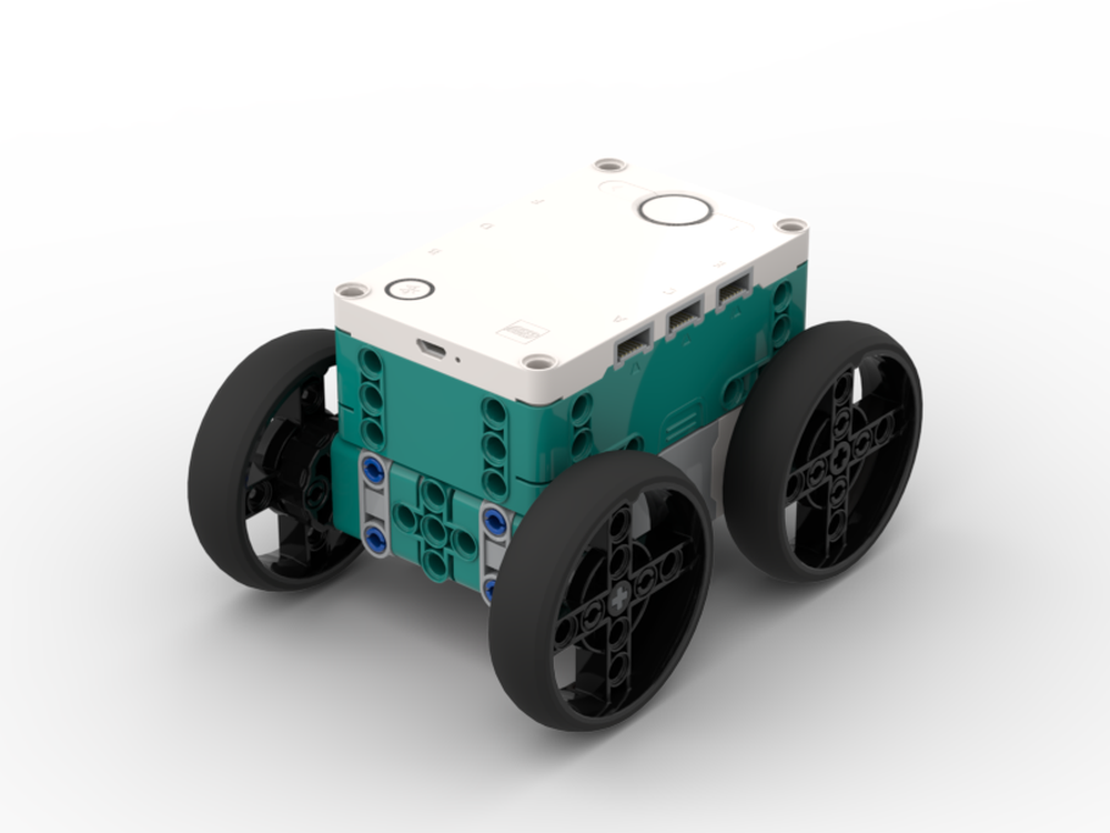 LEGO MOC Motorized Vehicle Base by BD Technic | Rebrickable - Build ...