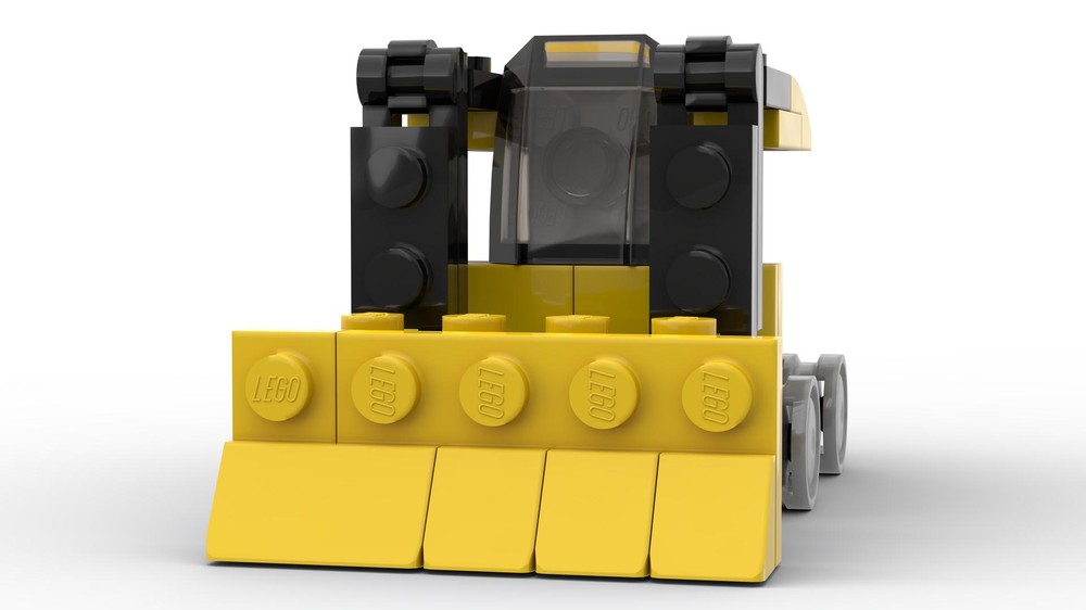 LEGO MOC 31014 Bulldozer V2 by Dujk | Rebrickable - Build with LEGO