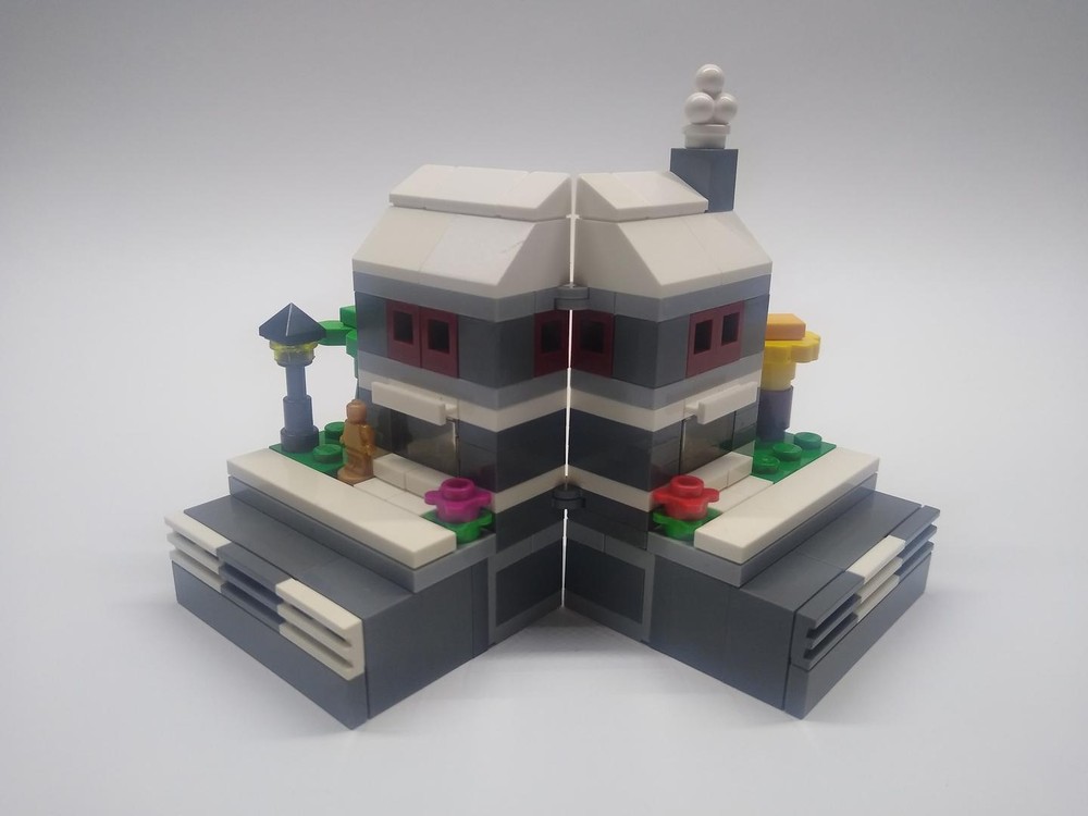 LEGO MOC MIni modular house by ojoher | Rebrickable - Build with LEGO