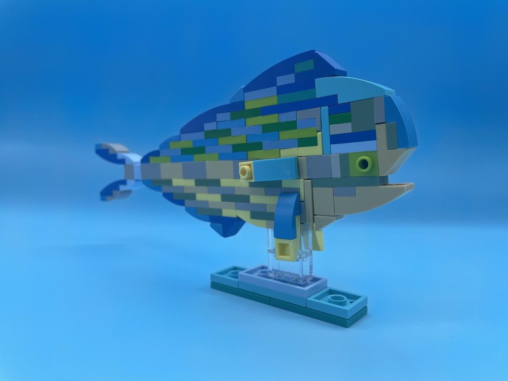 LEGO MOC mahimahi mini display fish model by legoartist808 ...
