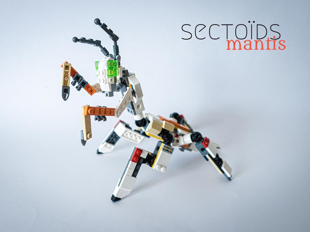 LEGO MOC Alternate : Sectoids Mantis by Lifepath | Rebrickable - Build ...