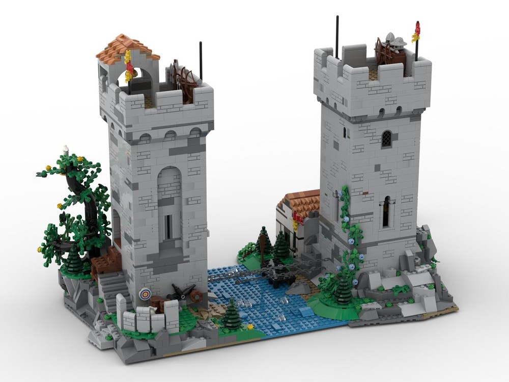 LEGO MOC The Chain Towers (alternate model for 10305 Lion Knights ...
