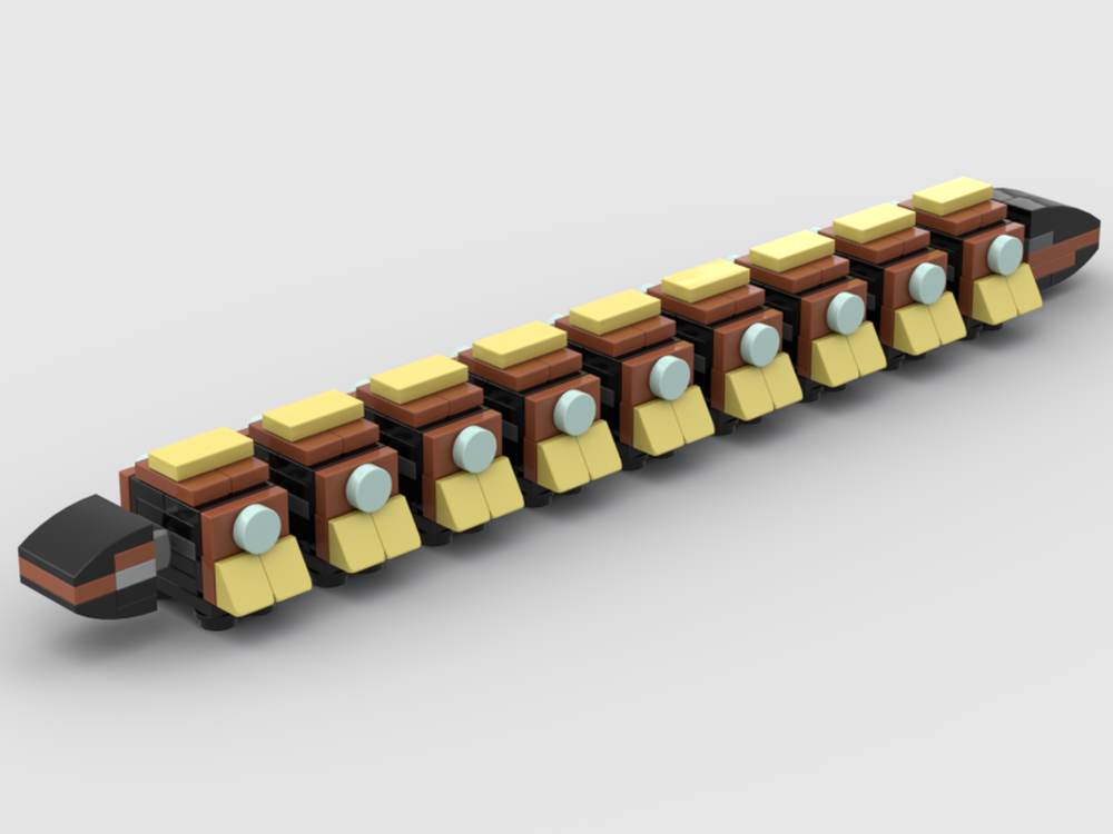 LEGO MOC Eastern Tent Caterpillar (Malacosoma americanum) by builditmac ...