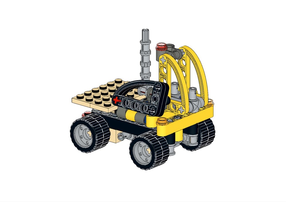 LEGO MOC Terminal Tractor by NARP | Rebrickable - Build with LEGO