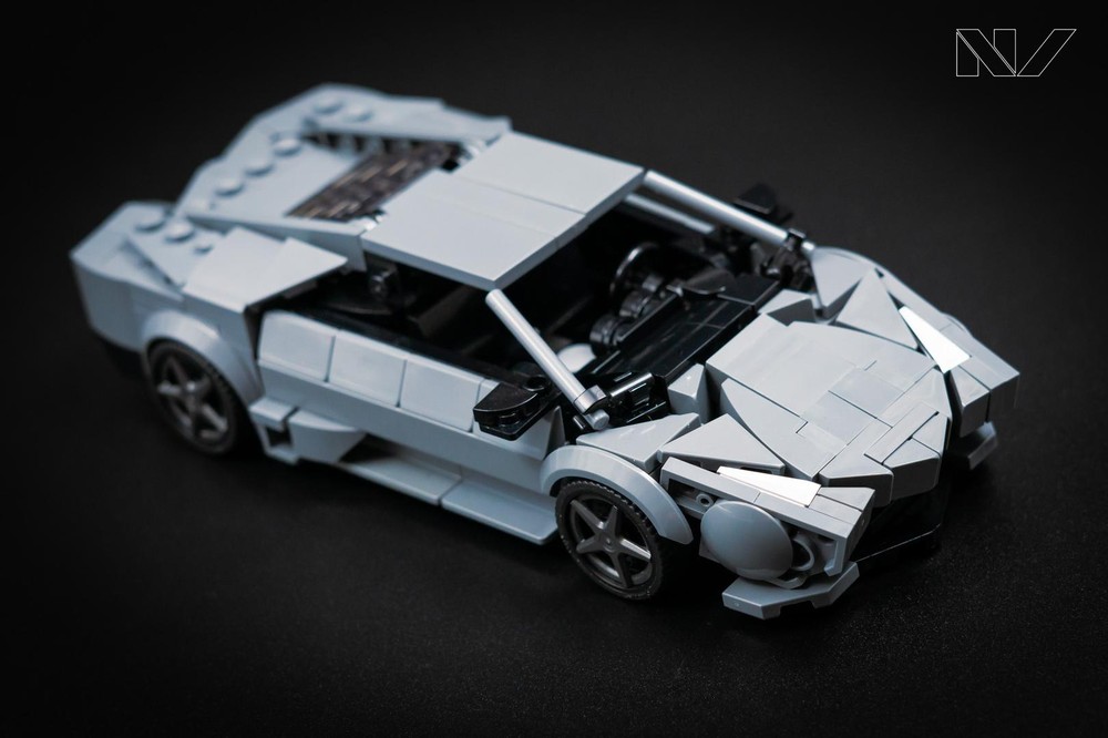 LEGO MOC Lamborghini Reventon (retool) by NV Carmocs | Rebrickable - Build with LEGO