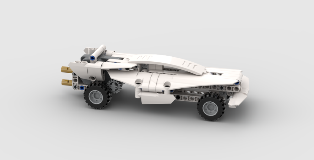 LEGO MOC Pull-back Classic - White by divinus.artem | Rebrickable ...