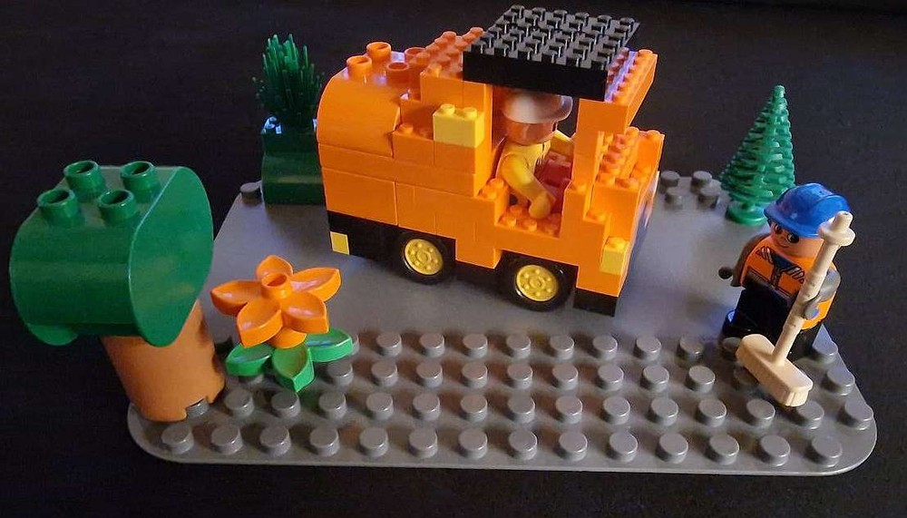 LEGO MOC City service and maintenance vehicle by Swerix | Rebrickable ...