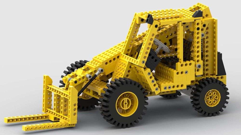 LEGO MOC 8862 JCB 520-2/4 Telehandler by e.hof16 | Rebrickable - Build ...