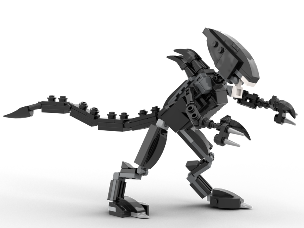 LEGO MOC Alien - Xenomorph by LeSansPseudo | Rebrickable - Build with LEGO