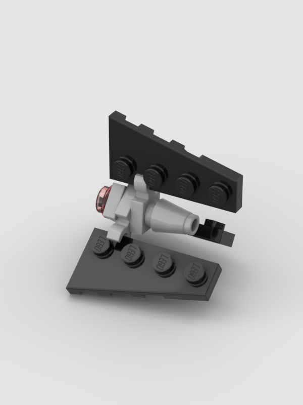 LEGO MOC Micro Tie Phantom by McMOC | Rebrickable - Build with LEGO