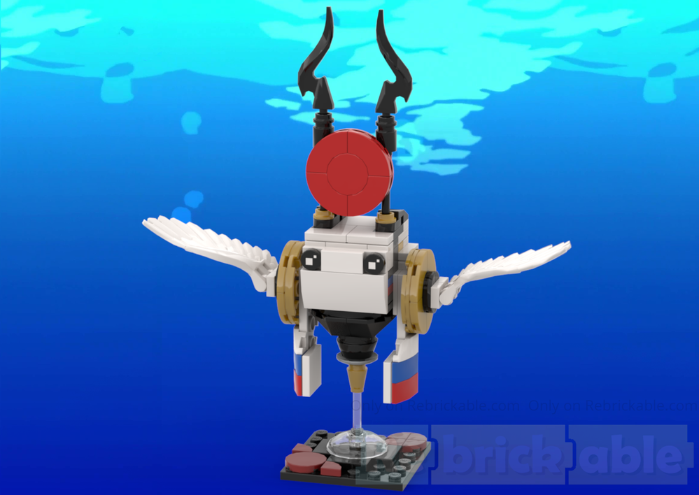 LEGO MOC Persona 3 Isis BrickHead by goldengamer72 | Rebrickable ...