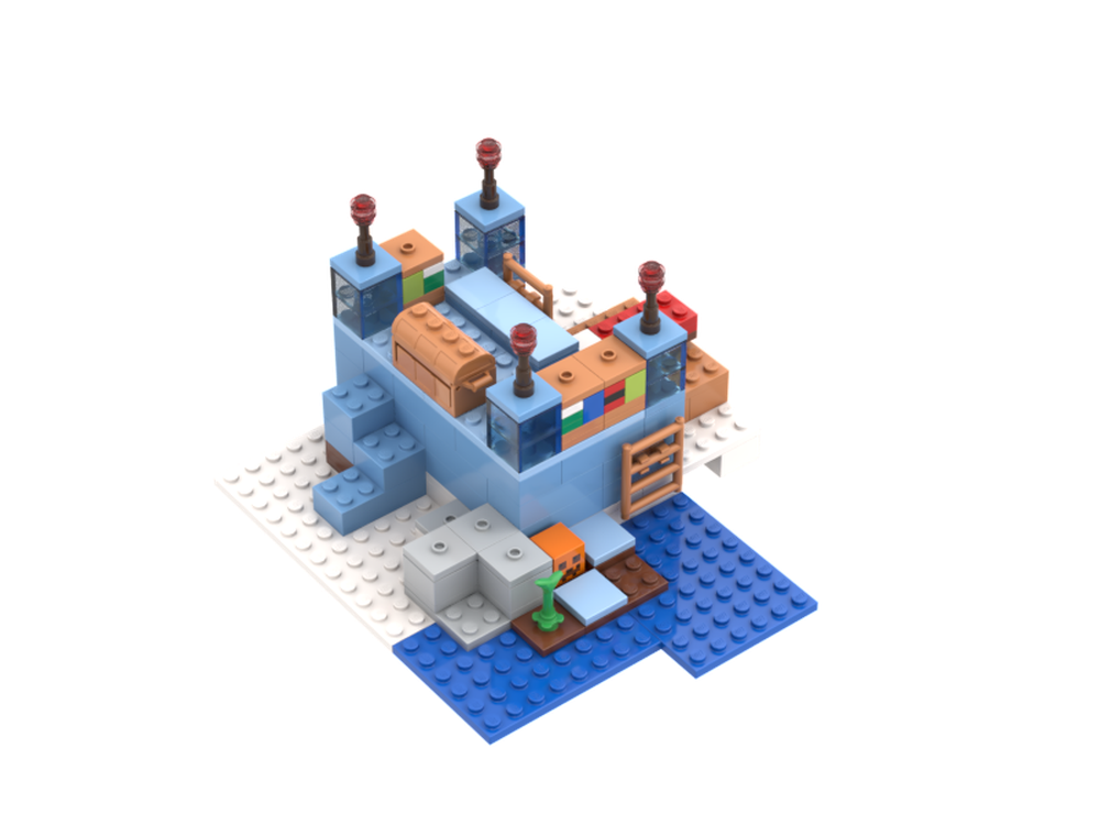 LEGO MOC The Frozen Beach by ConsiderANapkin | Rebrickable - Build with ...