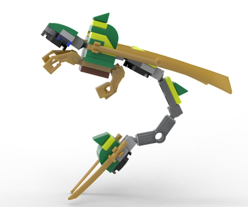 LEGO MOC 30593-1 Modification: Mini Dragon by Space_Steave ...