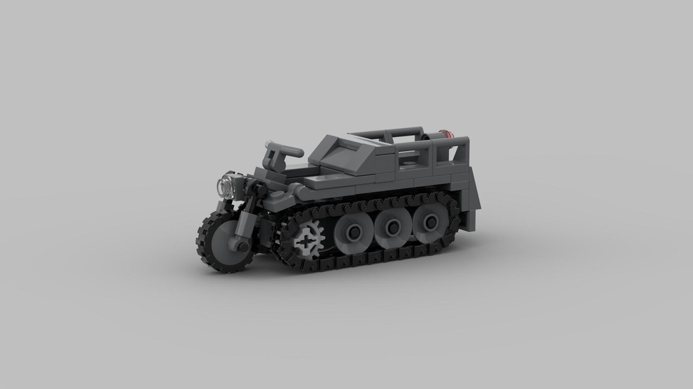 LEGO MOC Kettenkrad - Minifig Scale - Sd.Kfz. 2 by PocketMocs ...