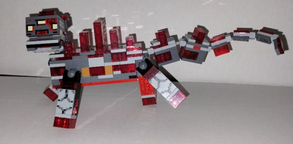 LEGO MOC 21162-1 Minecraft Dungeon Axolotl Redstone Golem by Space ...
