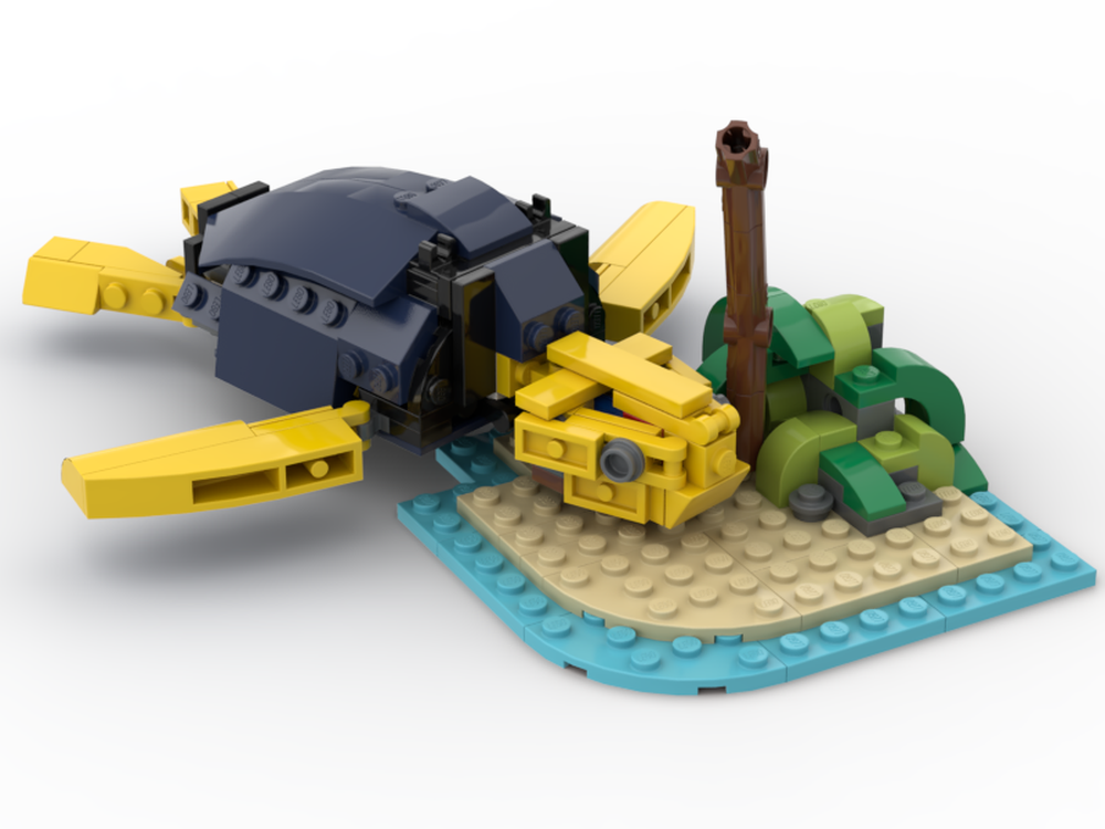 LEGO MOC 31064 - Sea Turtle by MIJbricks | Rebrickable - Build with LEGO
