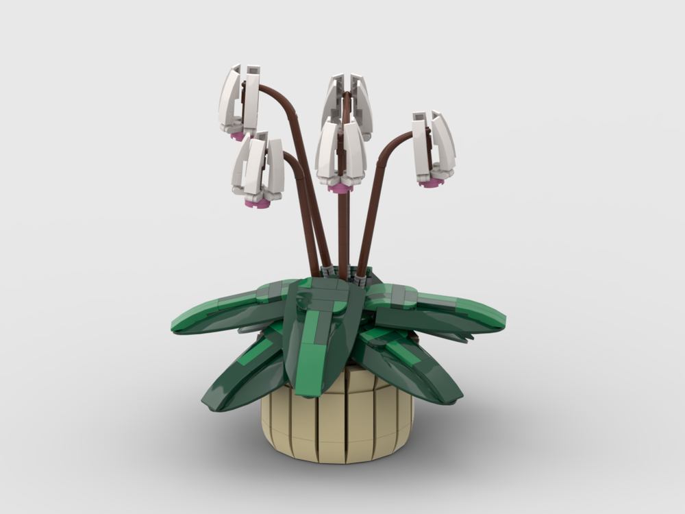 LEGO MOC Cyclamen Flower by gabizon | Rebrickable - Build with LEGO