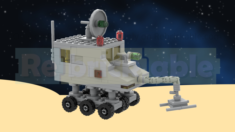LEGO MOC Classic Space Reimagined: Mobile Lab 6901 by watson.lego ...