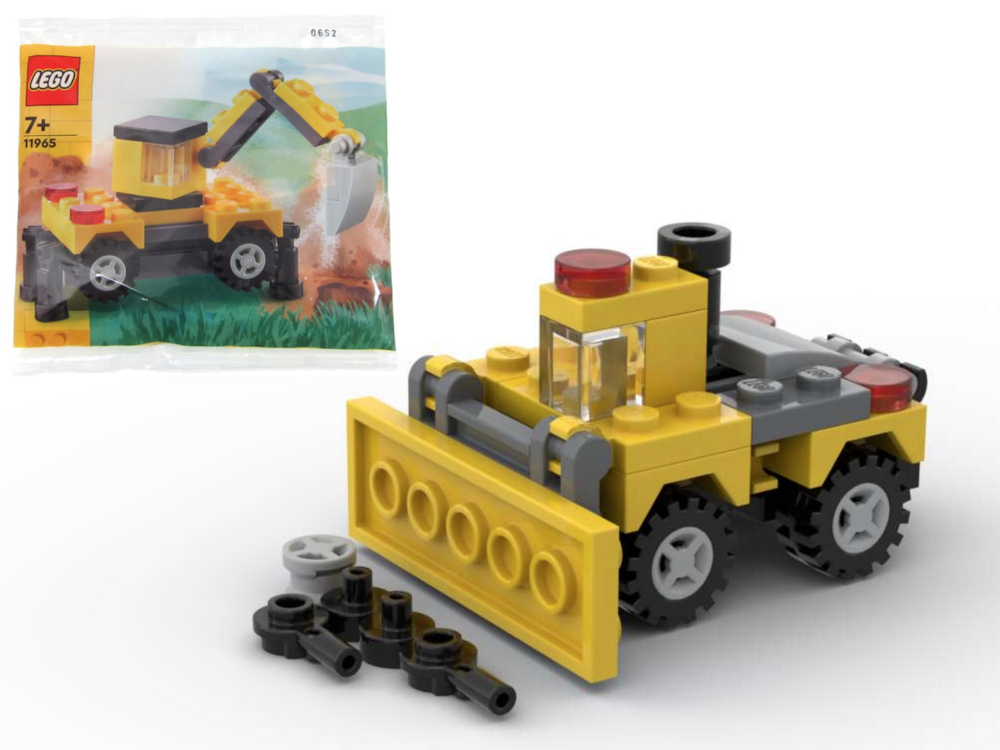 LEGO MOC 11965 Bulldozer by PeterSzabo | Rebrickable - Build with LEGO