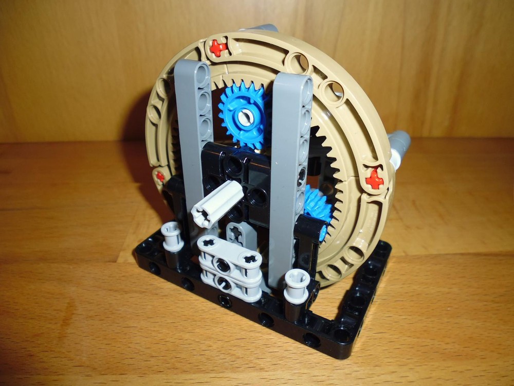 LEGO MOC Blue Planetary Gear Set With Fixed Planet Carrier by Stef234 ...