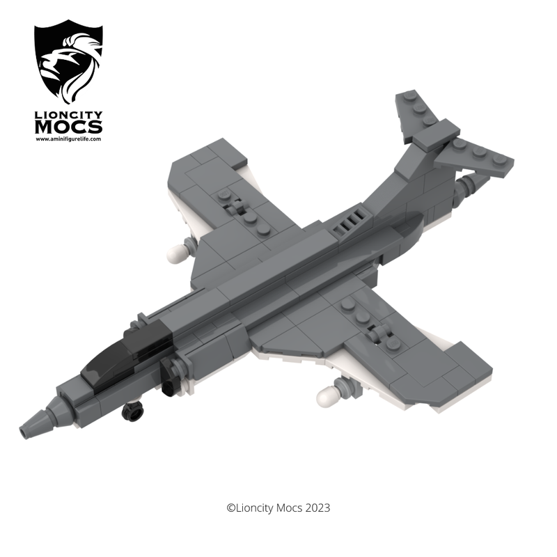 LEGO MOC Buccaneer S Mk.2 RAF Mini Aircraft MOC by Lioncity Mocs ...