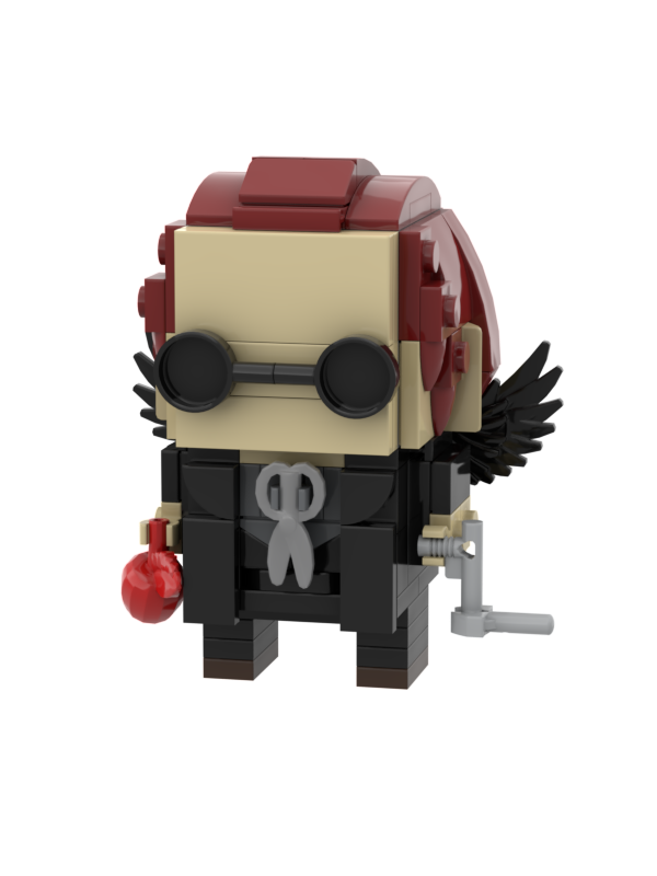 LEGO MOC Good Omens Crowley brickheadz (updated) by FMbricks ...