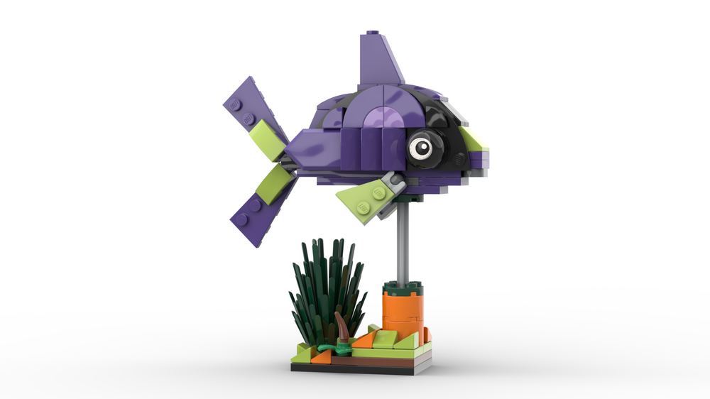 LEGO MOC 40562 Fish by Lenarex | Rebrickable - Build with LEGO