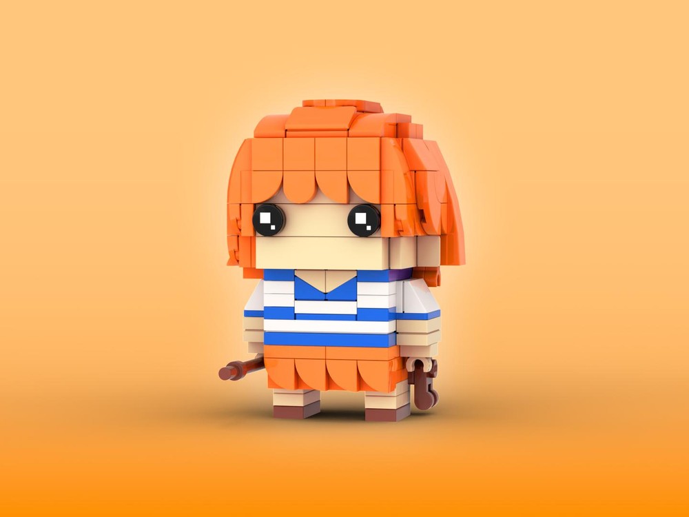 LEGO MOC Nami Brickheadz LEGO MOC - Netflix One Piece by Eugenio Iacono ...