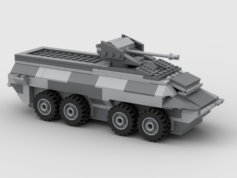 LEGO MOC Military APC by CommanderJavik | Rebrickable - Build with LEGO