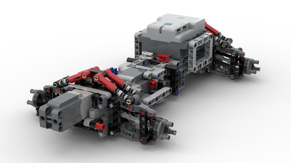 LEGO MOC Race Car Chassis V2 by Gavabino | Rebrickable - Build with LEGO