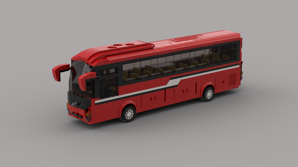 LEGO MOC Coach Bus - 04 - Volvo 9700 by Yanix | Rebrickable - Build ...