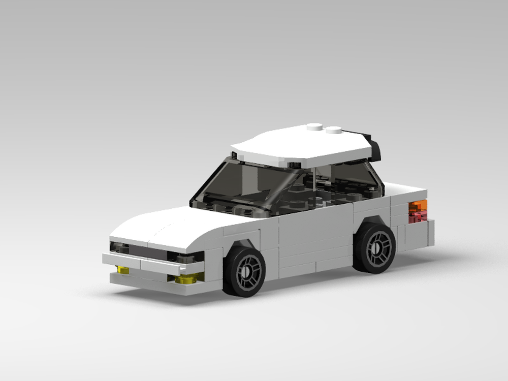 LEGO MOC moc nissan silvia s13 4wcl by g4r4g3 | Rebrickable - Build ...