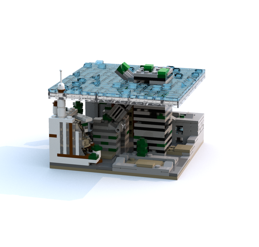 LEGO MOC Underwater city by Detahack | Rebrickable - Build with LEGO