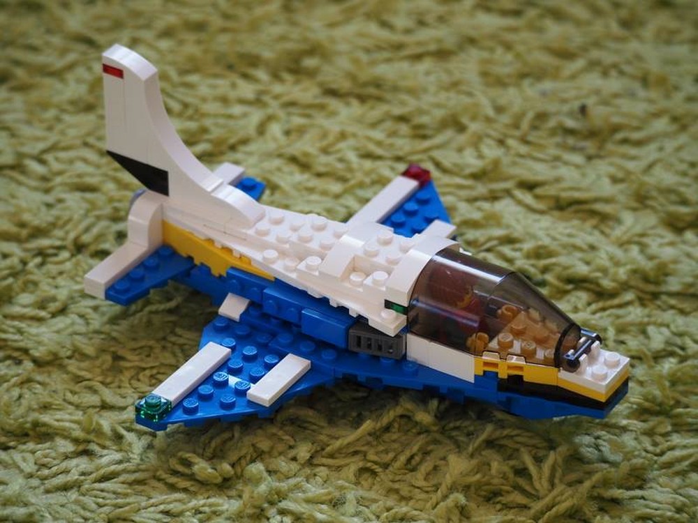 LEGO MOC 31011 Blue Jet by NikWinter | Rebrickable - Build with LEGO