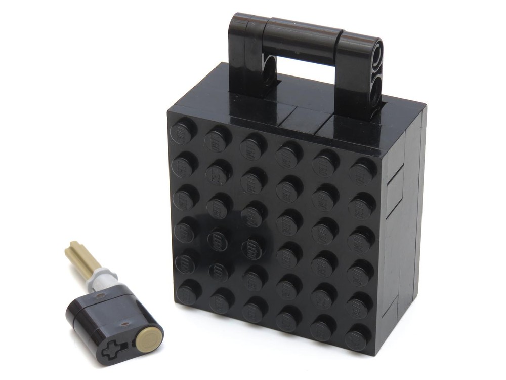LEGO MOC Working Mini Lock by mocbuild101 | Rebrickable - Build with LEGO