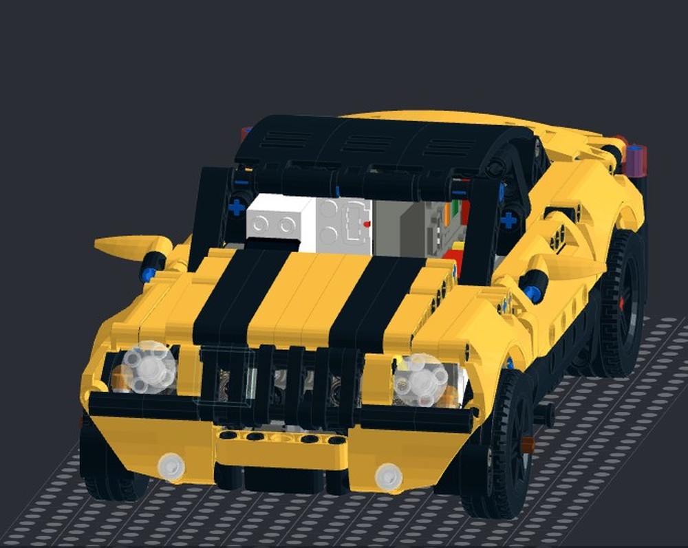 LEGO MOC Compact car by Artem 16 | Rebrickable - Build with LEGO