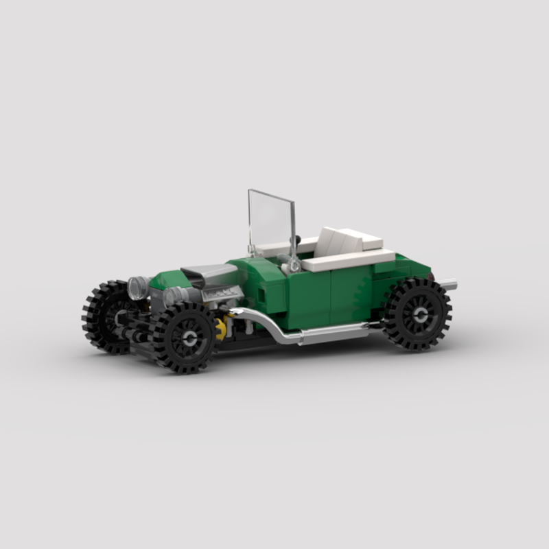 LEGO MOC 1929 FORD T BUCKET - JOHNNI D HOTROD by BrickBuildCustoms ...