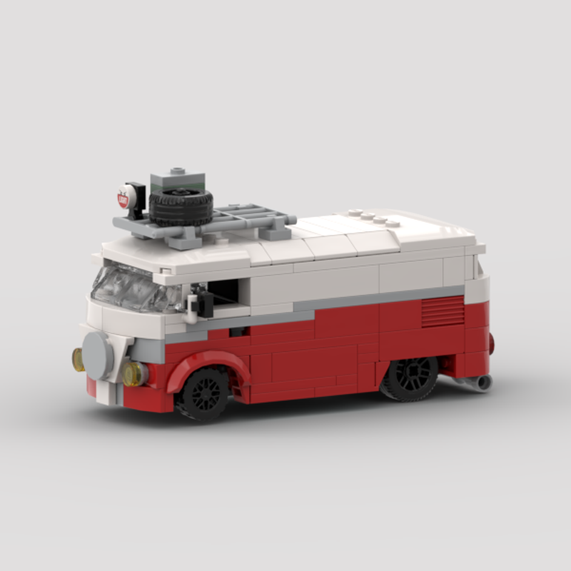 LEGO MOC 1953 VOLKSWAGEN T1 PANELVAN by BrickBuildCustoms | Rebrickable ...